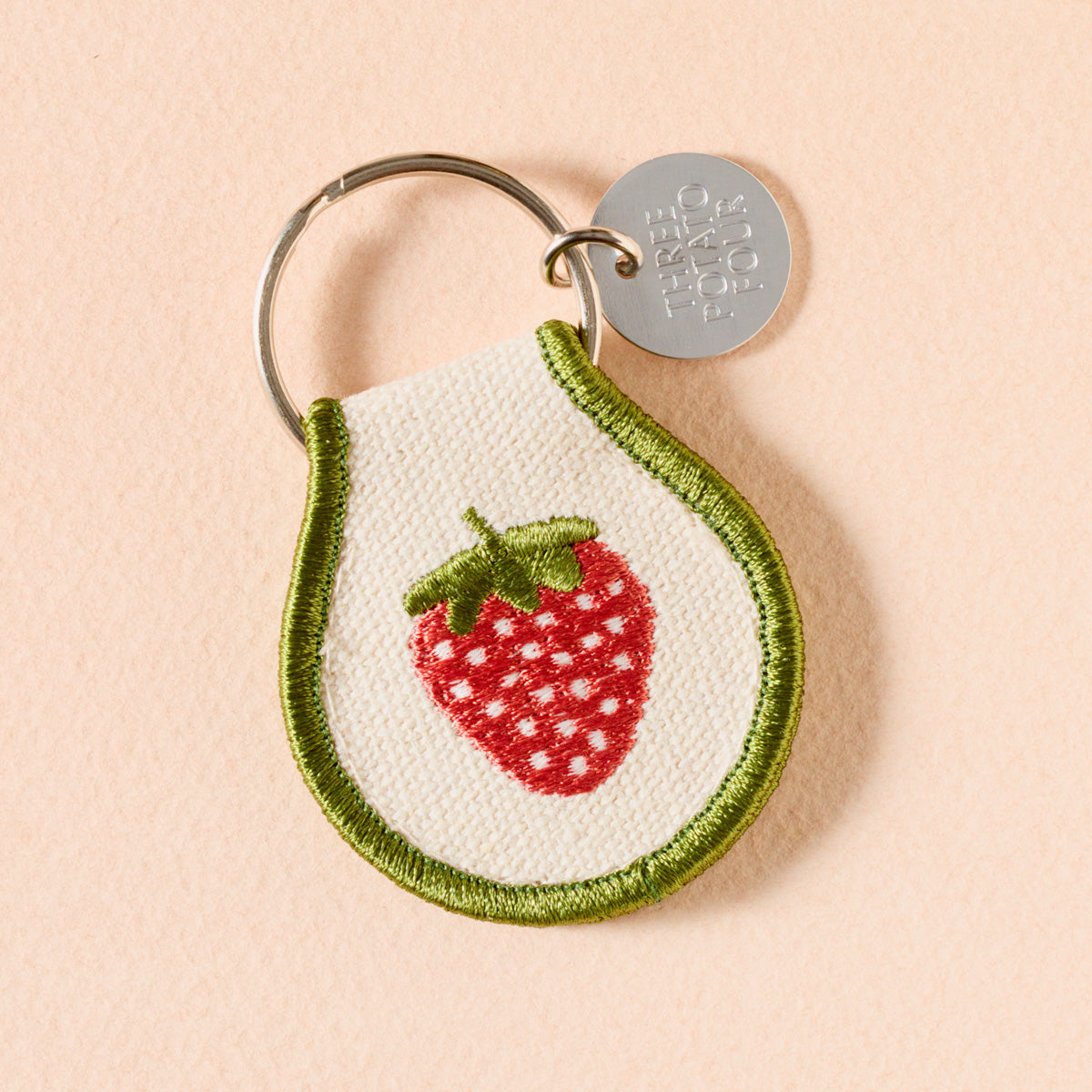 Strawberry Patch Keychain | North Carolina Apparel – Our State Store