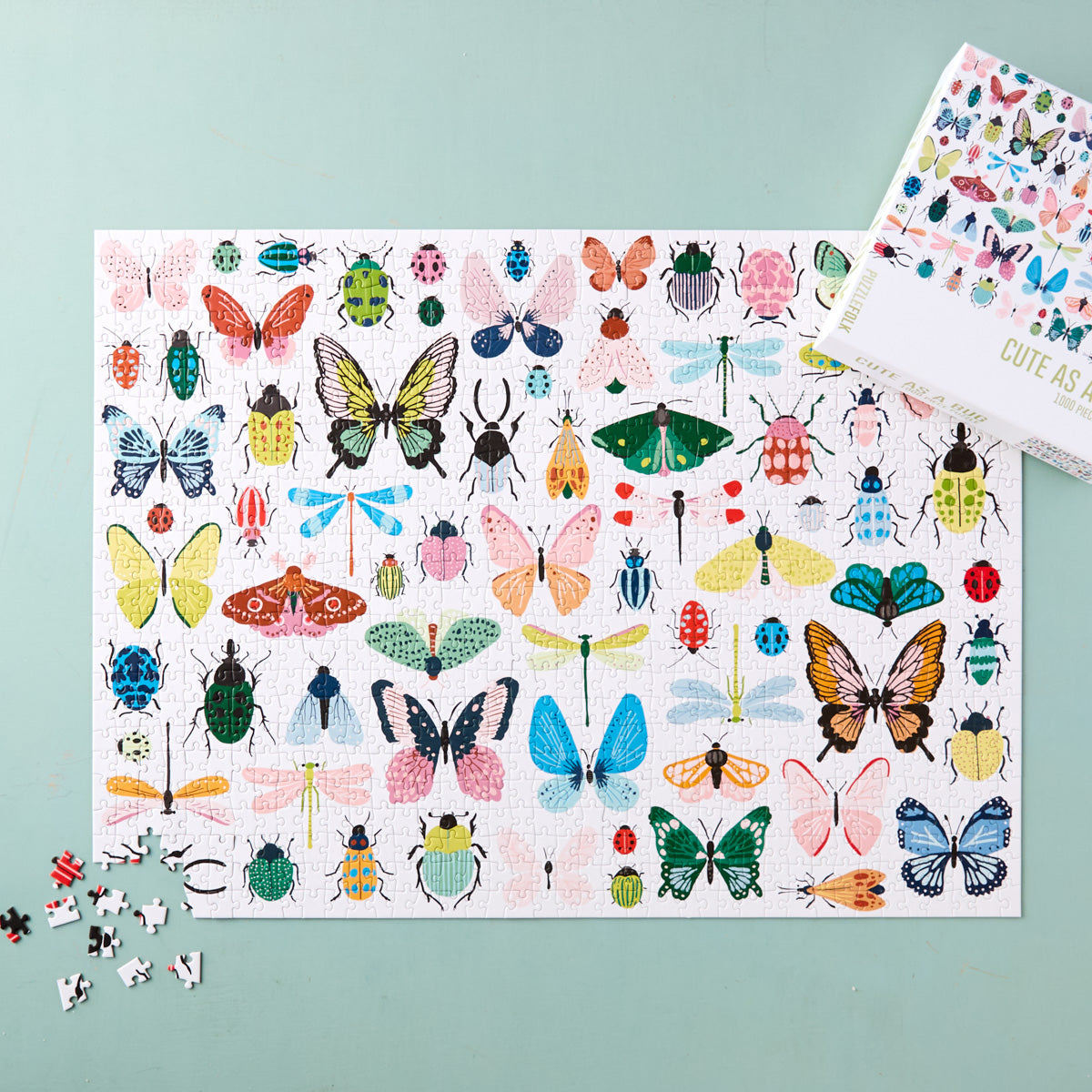 Cute as a Bug Jigsaw Puzzle | North Carolina Puzzles – Our State Store