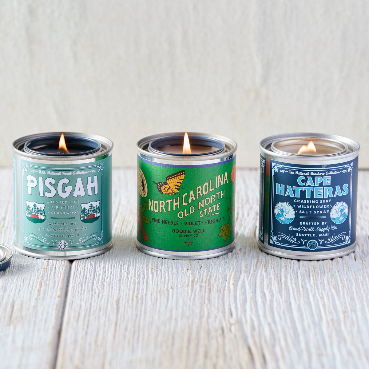NC Icons Candles – Our State Store