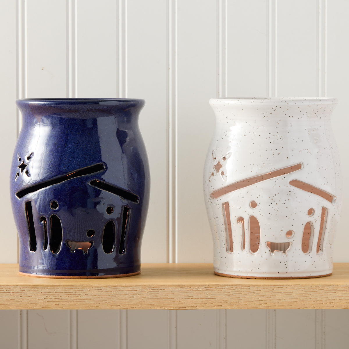 Pottery Nativity Luminary | North Carolina Christmas – Our State Store