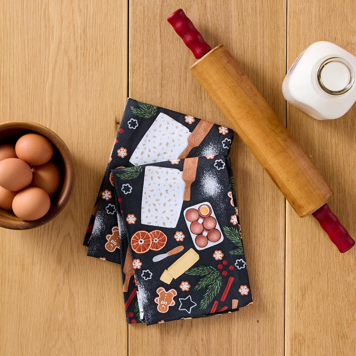Holiday Baking Towel Set | North Carolina Home – Our State Store