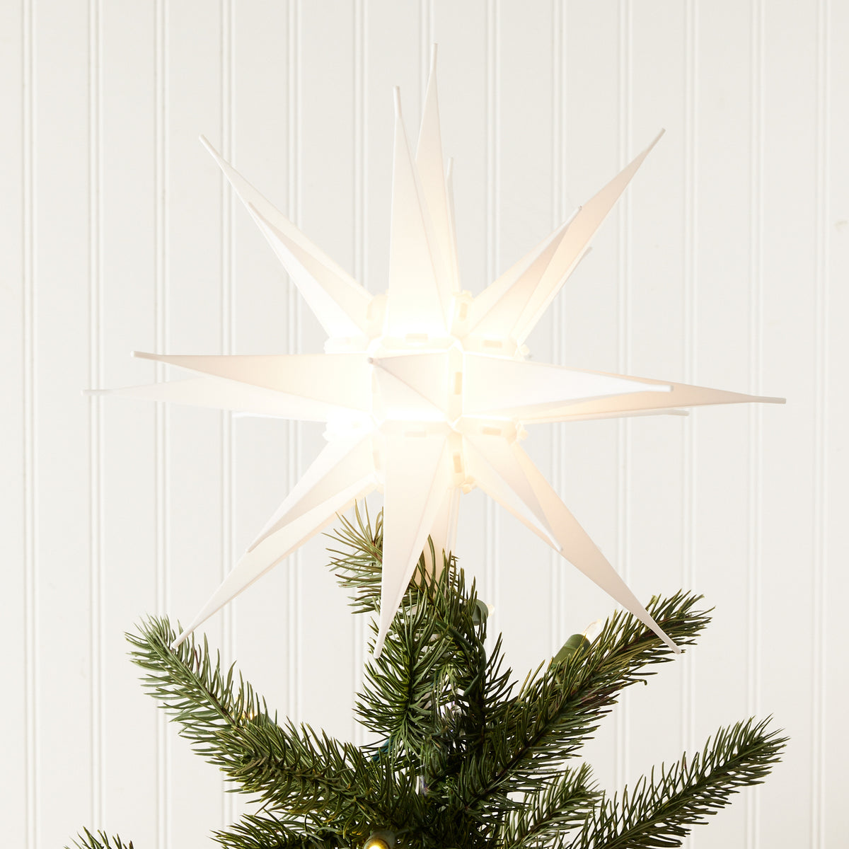 Moravian Star Light Tree Topper | North Carolina Christmas – Our State ...
