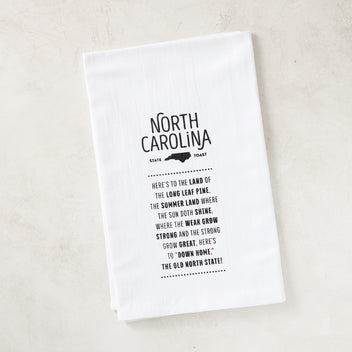North Carolina State Toast Kitchen Towel | North Carolina Home Decor ...