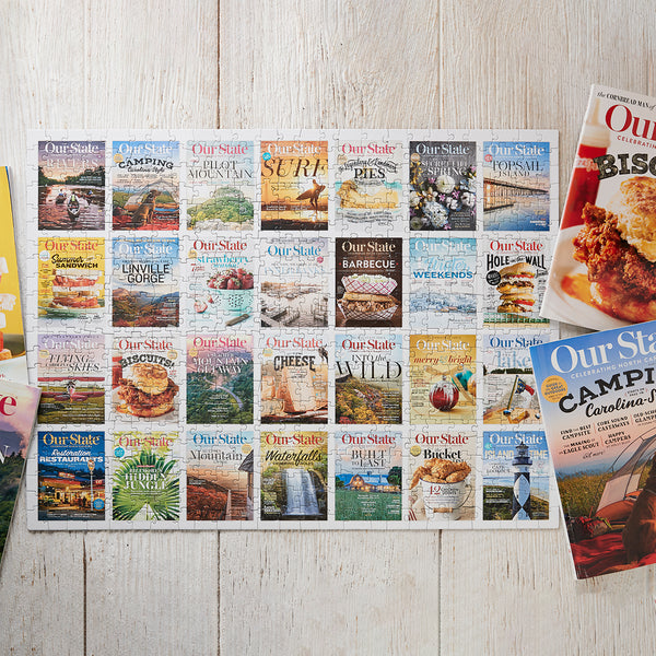Our State Covers Jigsaw Puzzle | North Carolina Puzzles – Our State Store